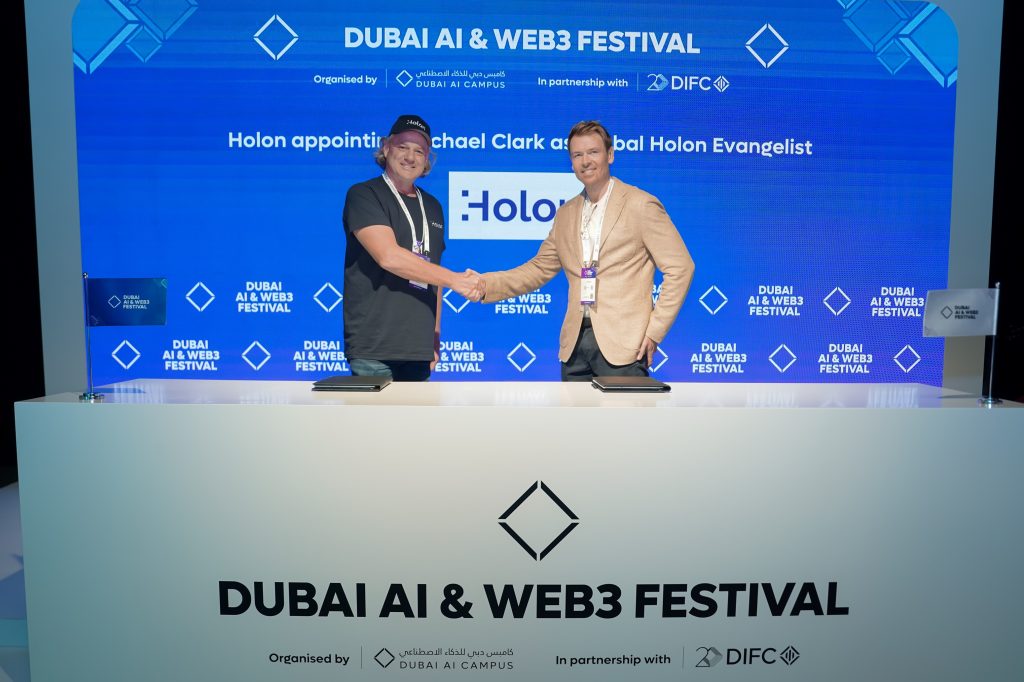 Holon appoints Michael Clark as Global Holon Evangelist, at Dubai AI ...