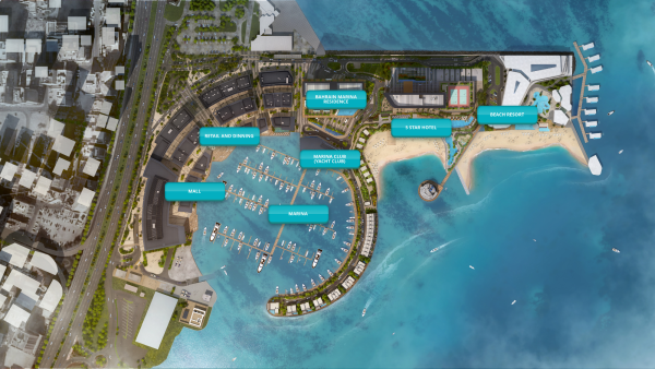 Bahrain Marina Completes 25% of Phase I in Manama Development ...