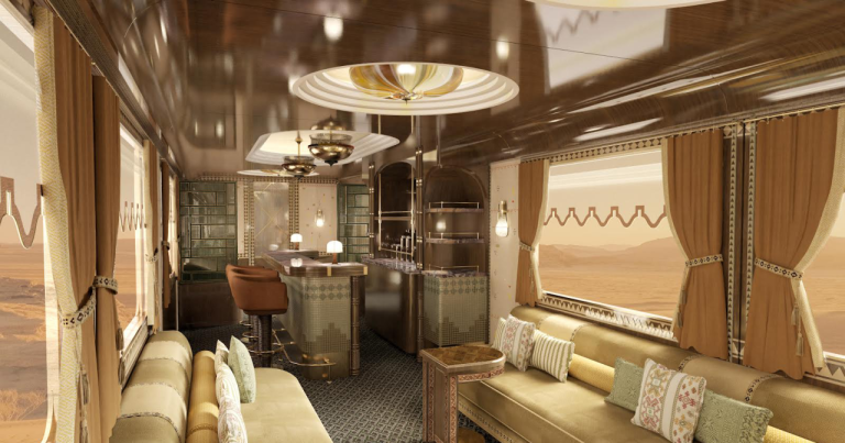Saudi Arabia's First Five-Star Luxury Train Officially Unveiled ...